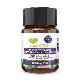 Love CBD Triple Entourage CBD Capsules [60caps]