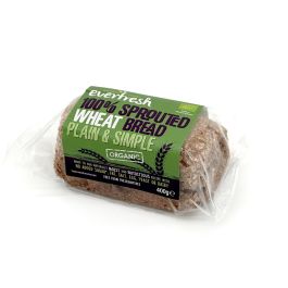 Everfresh Organic Sprouted Wheat Bread [8x400g]