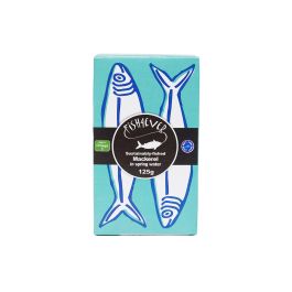 Fish4ever Mackerel in spring water [10x125g]