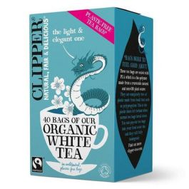 Clipper Fairtrade Organic White Tea Bags [6x70g]