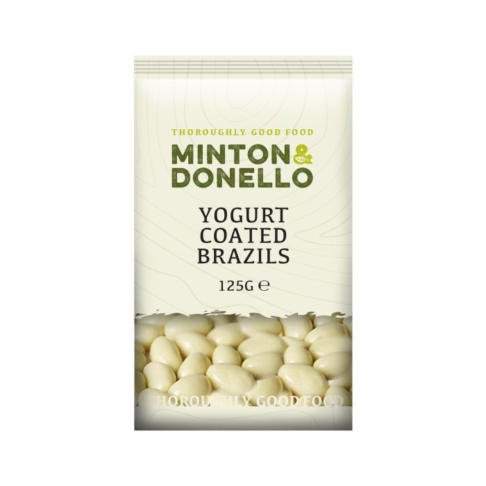 Minton & Donello Yogurt Coated Brazils [6x125g]