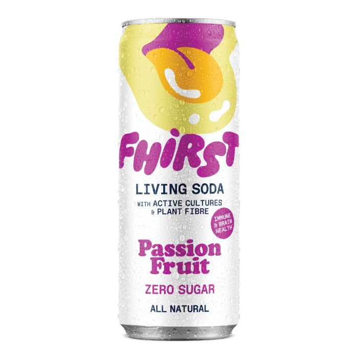 FHIRST Living Soda Passion Fruit [12x330ml]