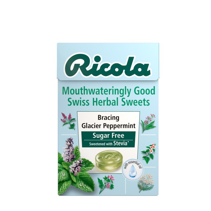 Ricola Glacier Peppermint Sugar Free [20x45g]