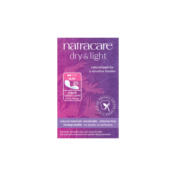 Natracare Dry & Light Inco Slim Pads [6x20pc]