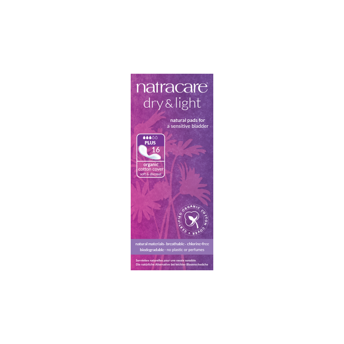 Natracare Dry & Light Inco Plus Pads [6x16pc]