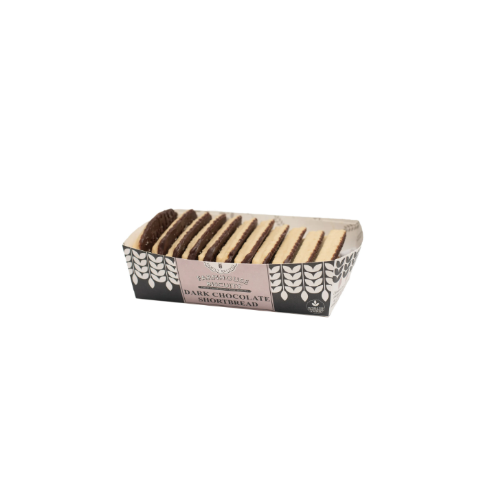 Farmhouse Biscuits Shortbread Biscuits Dark Choc [12x150g]