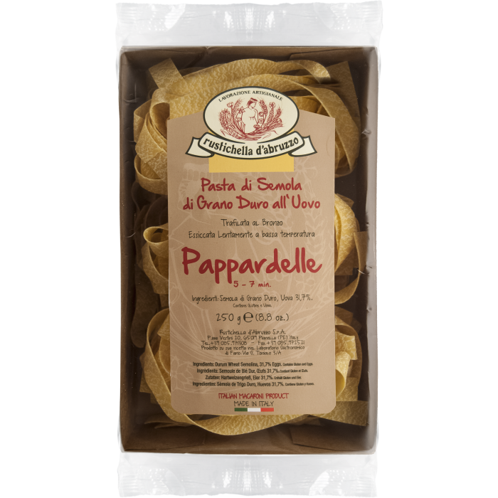 Rustichella Pappardelle rigate [12x500g]
